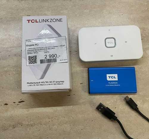 Модем TCL Linkzone MW42LM 3G/4G внешний, белый