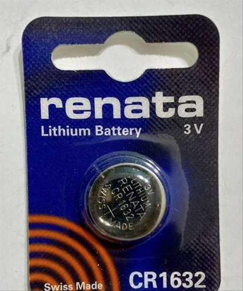 Батарейки renata cr1632