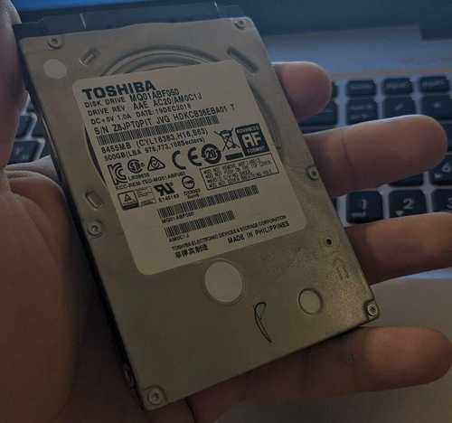 Жёсткий диск HDD 500GB для Ноутбука