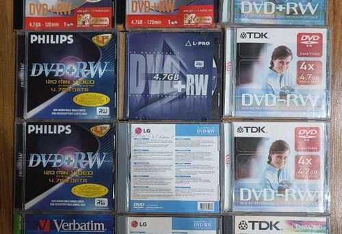 Диски DVD RW и CD RW