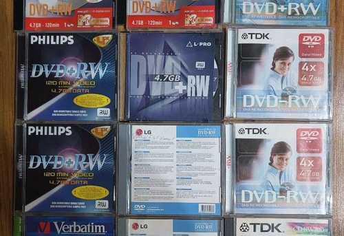 Диски DVD RW и CD RW