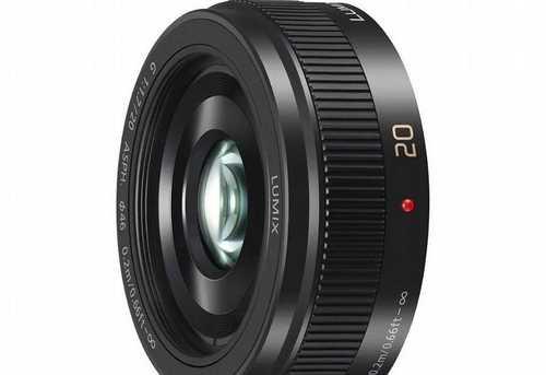 Объектив Panasonic 20mm f/1.7 II Aspherical черный