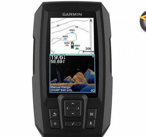 Эхолот Garmin striker Vivid 4cv без датчиков 010-02550-00