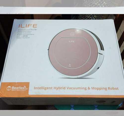 Робот пылесос ilife v7s plus