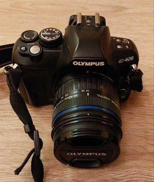 Зеркальный фотоаппарат Olympus E-420