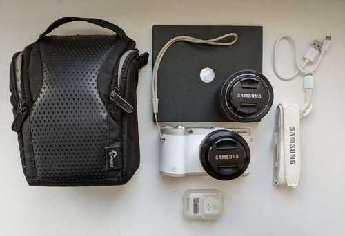 Беззеркальная камера Samsung NX 300 16 mm, 20-50mm