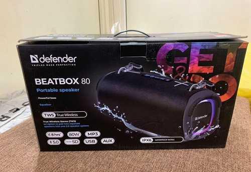 Портативная колонка bluetooth Defender beatbox 80