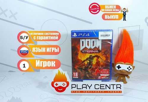 Диск для PS4 doom Eternal Новый