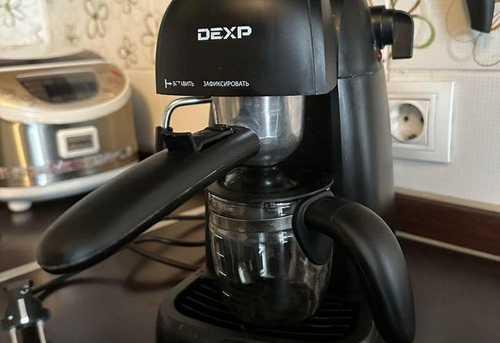 Рожковая кофеварка Dexp EM-800