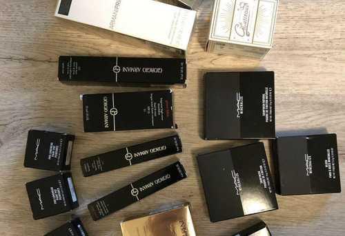 Giorgio armani тональный, пудра YSL