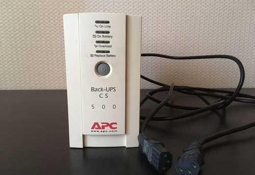 Ибп APC back ups cs500