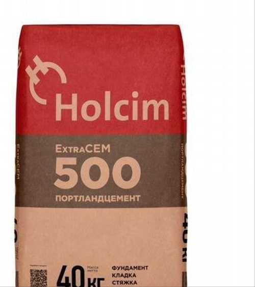 Цемент Holcim цем II/А-И42,5 Н Extra м500 40 кг