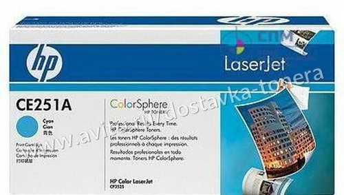 Картридж голубой HP CE251A для color LaserJet CCM3