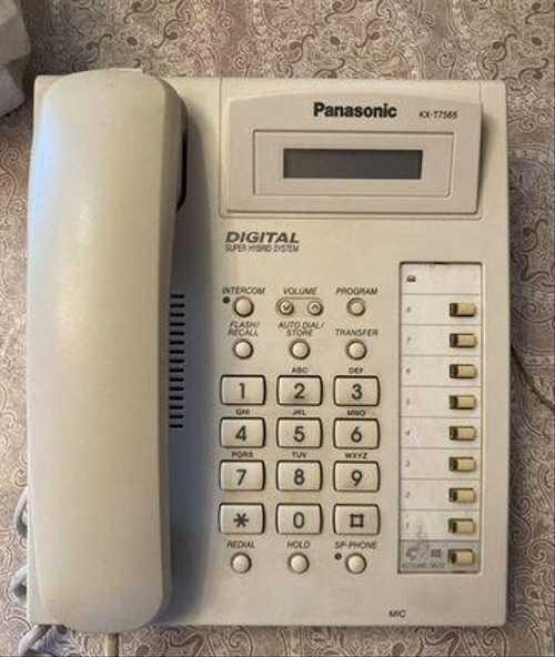 Телефон офис Panasonic KX-T7565