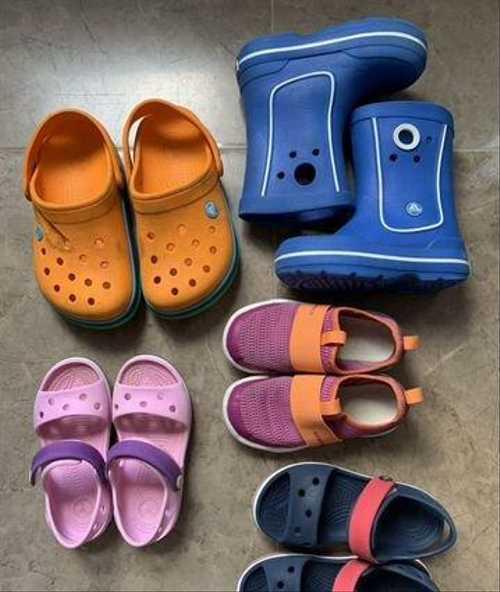 Обувь crocs 10-11, с 10, j2 крокс