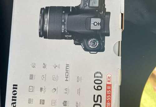 Фотоаппарат canon eos 60d EF-S 18-55 IS II
