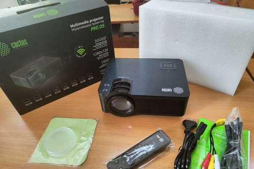 Проектор cactus pre.05b.wxga-w