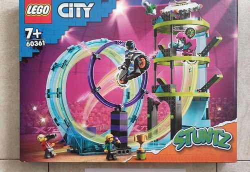 Lego City 60361 Конечная задача каскадера