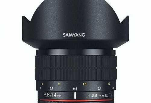 Объектив Samyang 14mm f/2.8 Canon