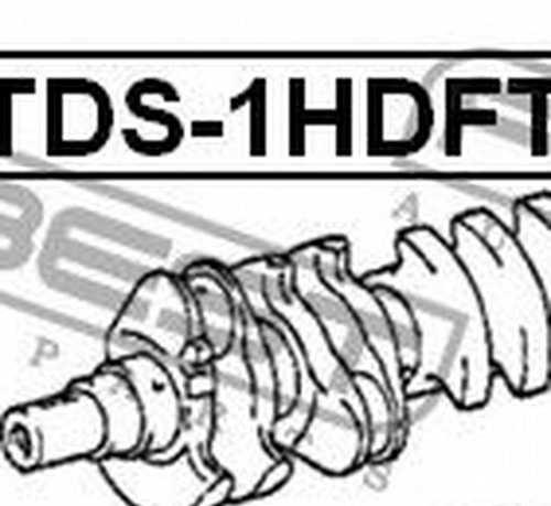 Шкив коленвала 1hdfte