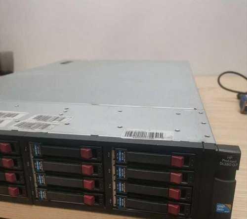 Сервер Hp proliant DL380 G7 б/у 5685х2 144gb