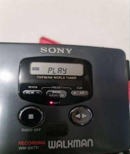 Walkman Cassette Player WM-GX711