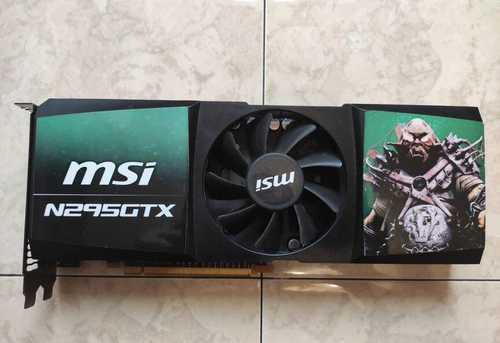 Nvidia GeForce GTX 295 - 2шт