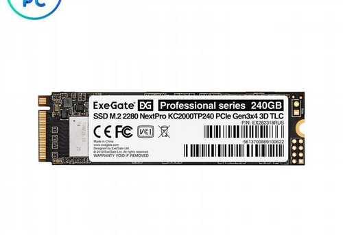 Накопитель SSD M.2 240GB ExeGate EX282318RUS