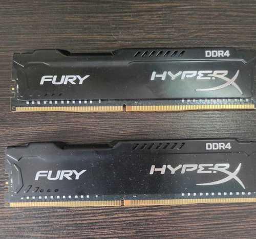 Оперативная память Kingston HyperX fury