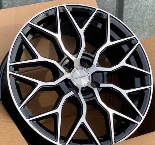 Новые диски R17 4/100 Vossen HF2 Black Rio Vesta
