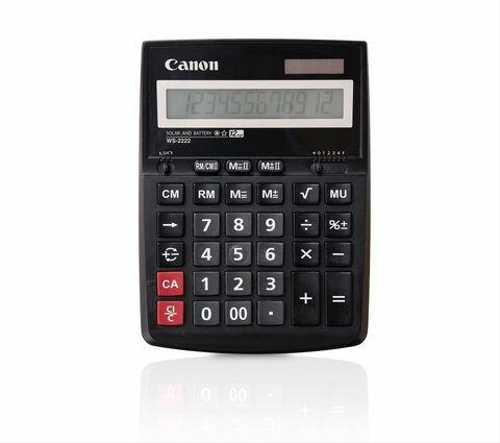 Калькулятор Canon WS-2222 12-разрядный