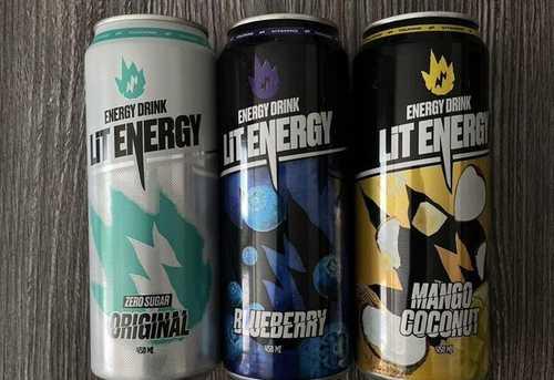 Энергетические напитки lit energy