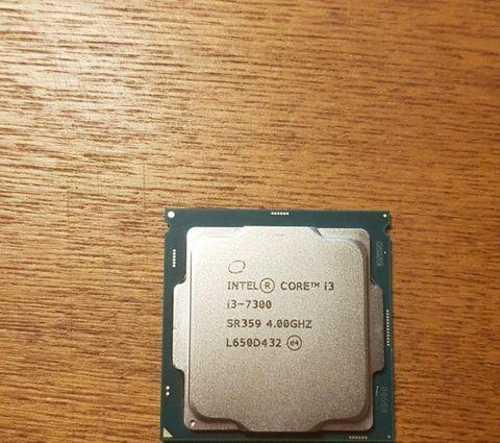 Intel core i3 7300
