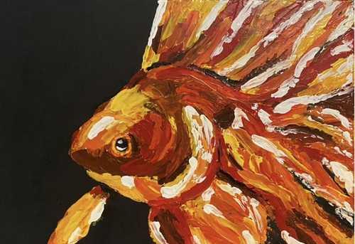 Картина "Золотая рыбка"