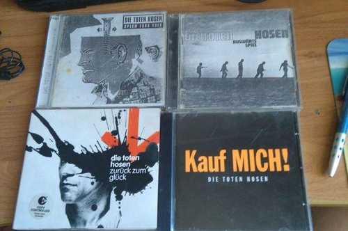 4 альбома группы Die Toten Hosen