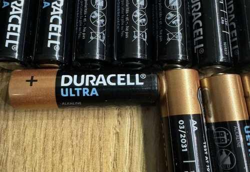 Батарейки Duracell ultra AA (пальчиковые)