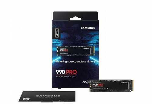 SSD Samsung 990 Pro 4 TB (Гaрaнтия 6 мес.)