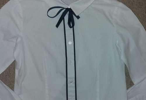 Блузка-рубашка Sela 134-140 хлопок