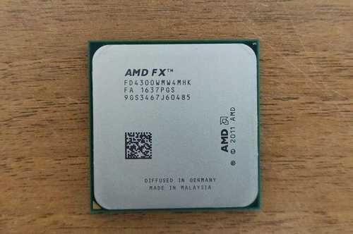 Процессор AMD X4 FX-4300, sAM3+