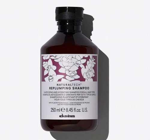 Davines NT Replumping уплотняющий шампунь