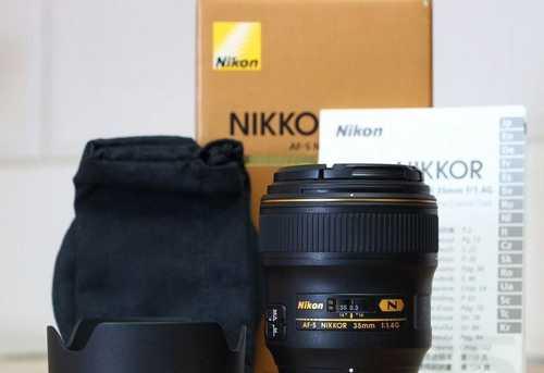 Nikon AF-S 35 mm f/1.4G
