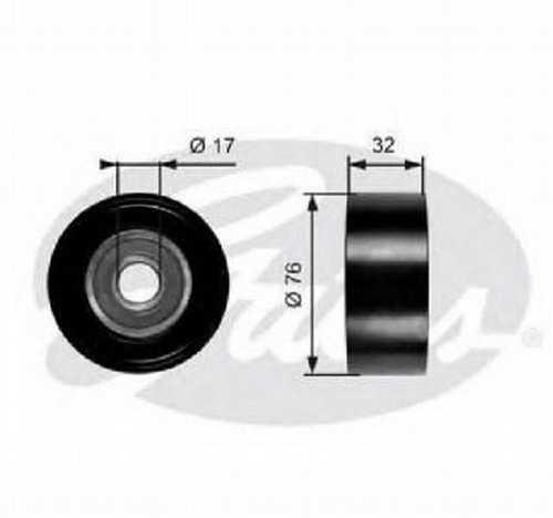 Направляющий ролик привода вспомогательных агрегатов DriveAlign