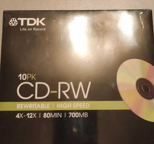 Болванка CD-RW TDK