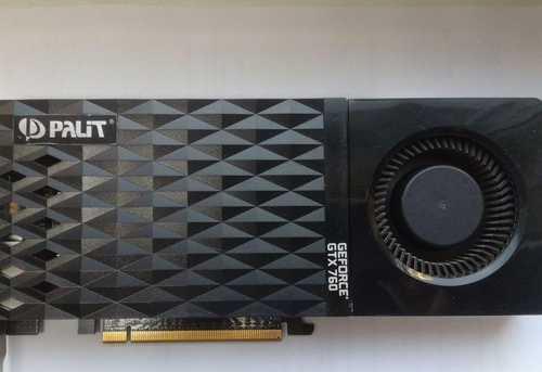 Видеокарта Palit gtx 760 2gb