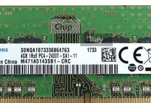 4Gb Samsung M471A5143SB1-CRC DDR4 2400 SO-DDR