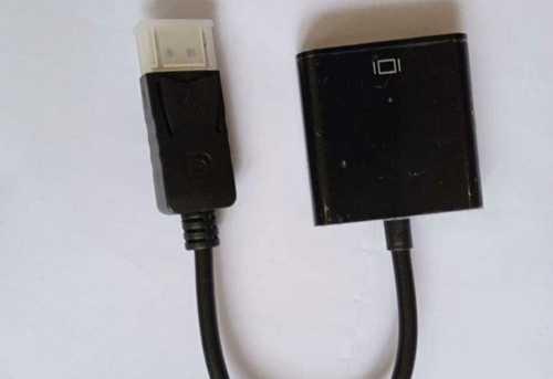 Конвертер аd37 displayport ( М) - DVI-l