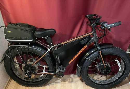 Электрофэтбайк mongoose argus sport 2021