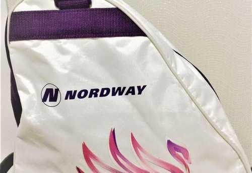 Коньки фигурные Nordway 39 р. с сумкой