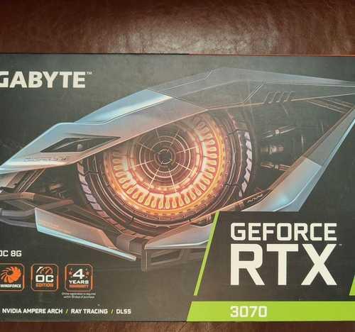 Видеокарта gigabyte GeForce RTX 3070 gaming OC