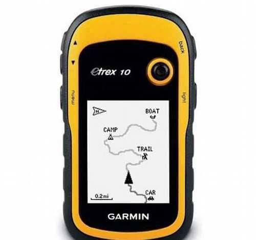 Garmin Etrex 10 с картой Дороги России (Новый)